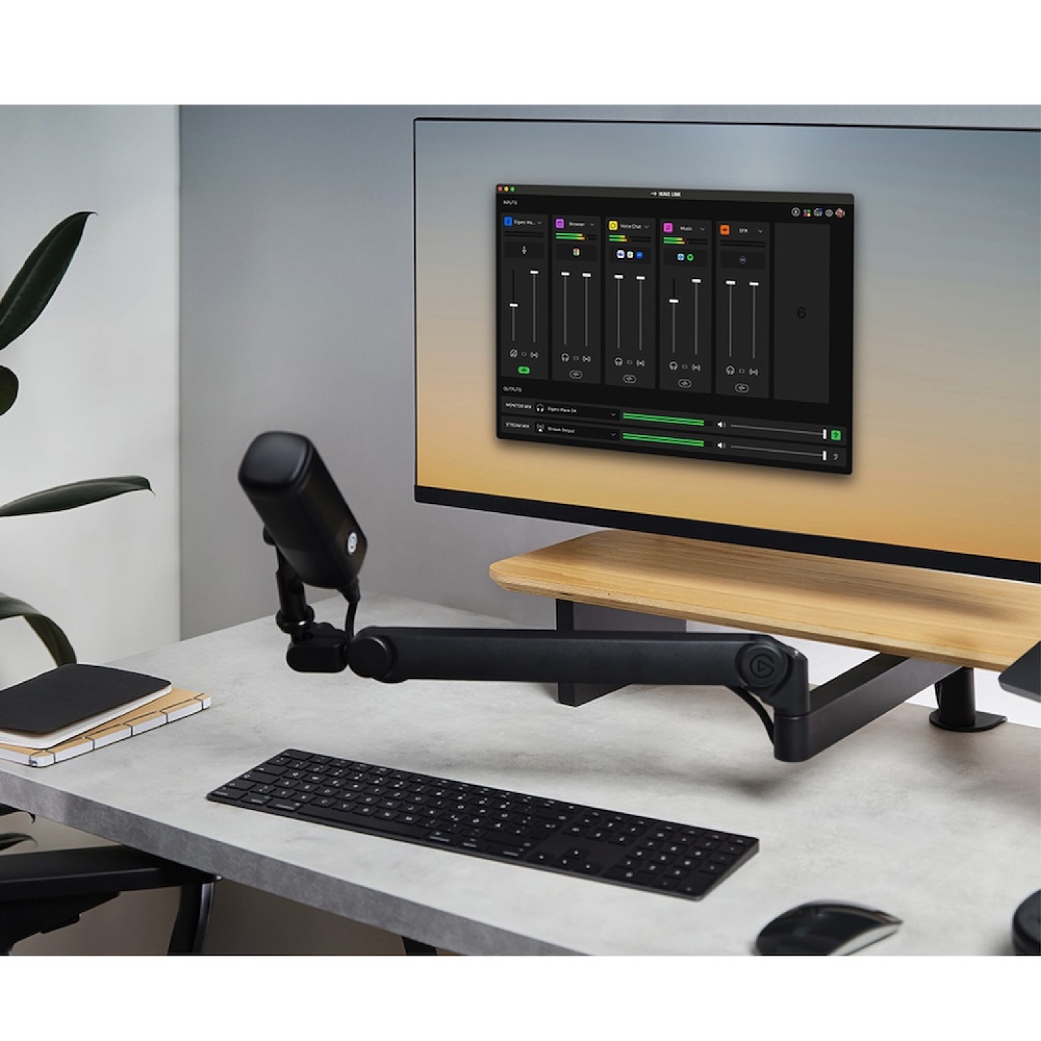 Elgato Wave Mic Arm Pro 低懸臂麥克風支架