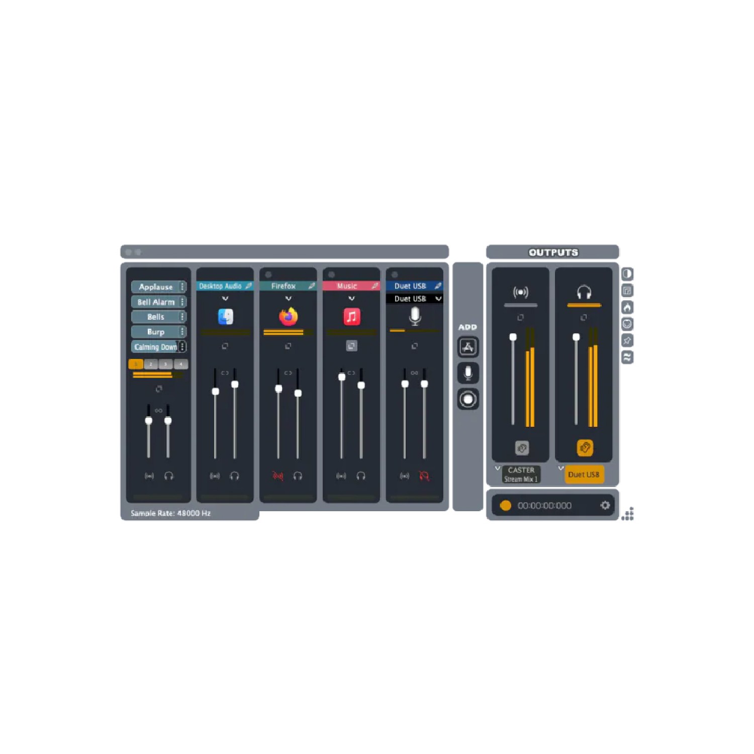 Ginger Audio GroundControl Caster Live 音訊路由軟體 (序號下載版)