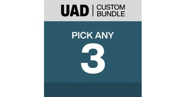 Universal Audio UAD Custom 3 Bundle Plugins 效果器套組 (序號下載版)