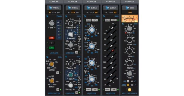 Universal Audio UAD LUNA API Vision Console Emulation Bundle Plugins ...