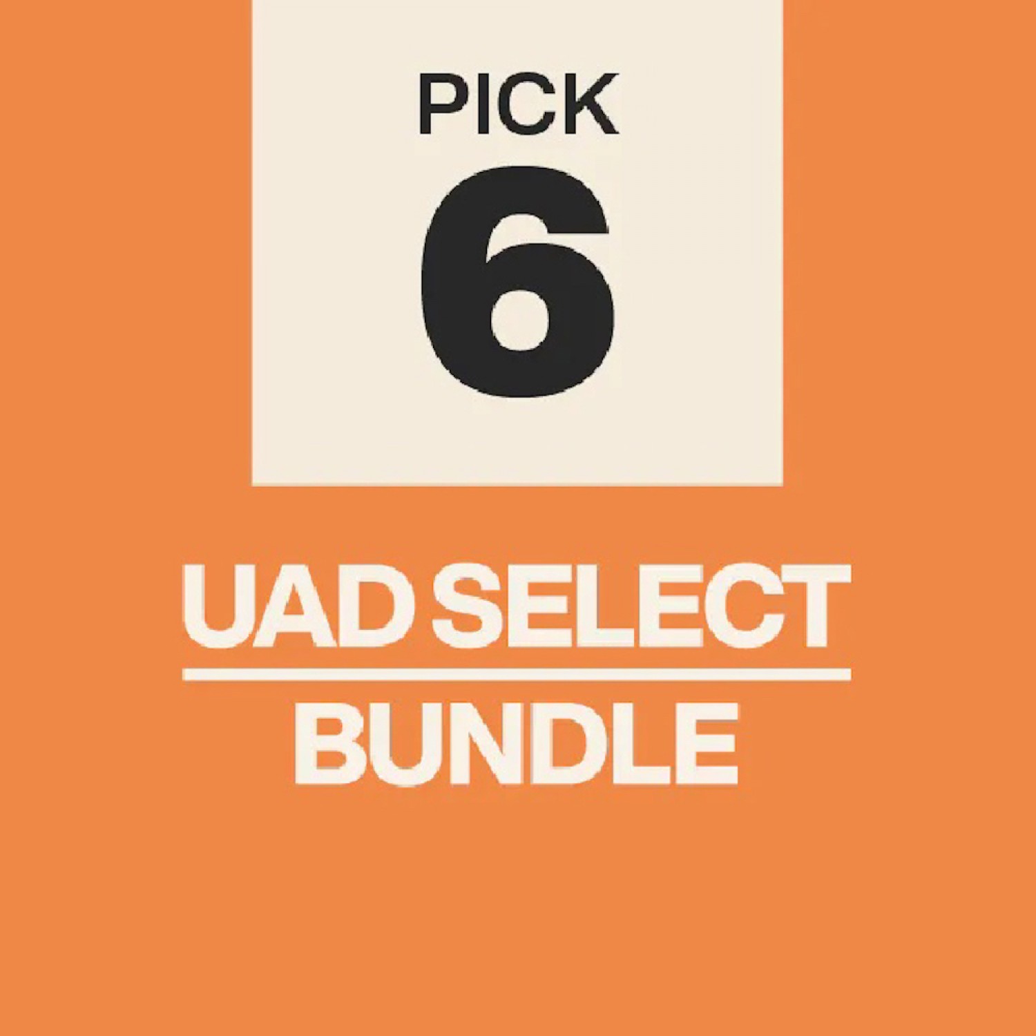 Universal Audio UAD Select 6 Bundle 80選6 效果器套組 (序號下載版)