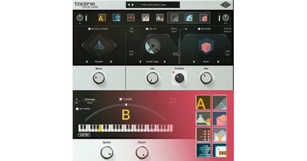 Universal Audio UAD Topline Vocal Suite Plugins 效果器 (序號下載版)
