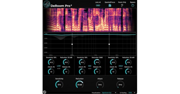 Accentize Deroom Pro 自動消除殘響 Plugins 效果器 (序號下載版)