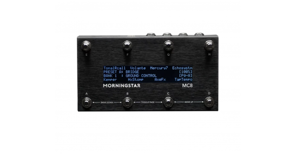 MorningStar MC8 MKII MIDI控制器