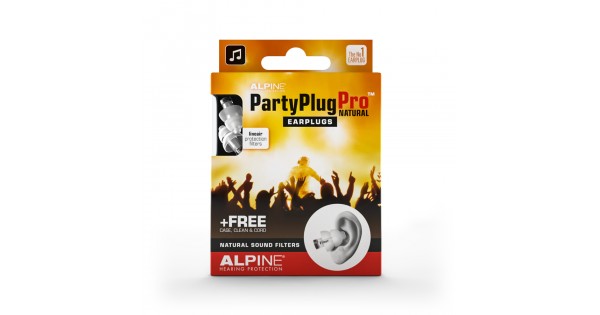 Alpine PartyPlug Pro Natural 荷蘭製 派對用耳塞