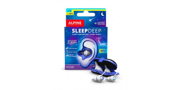 Alpine SleepDeep Multisize (S-L) 荷蘭製 舒眠耳塞
