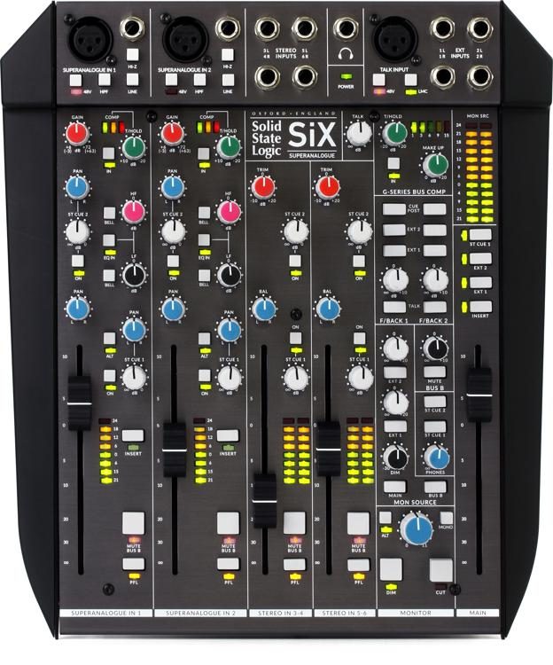 Solid State Logic SSL SiX Desktop Analog Mixer 桌上型混音器