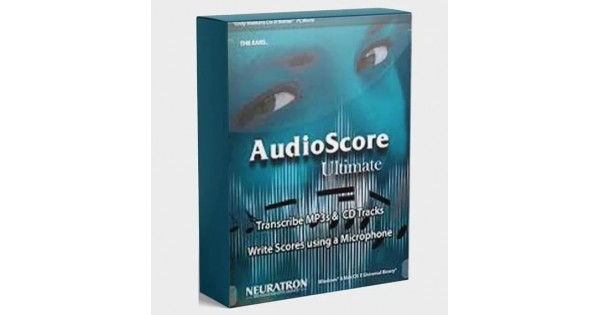 Avid AudioScore Ultimate 樂曲轉換樂譜軟體 (序號下載版)