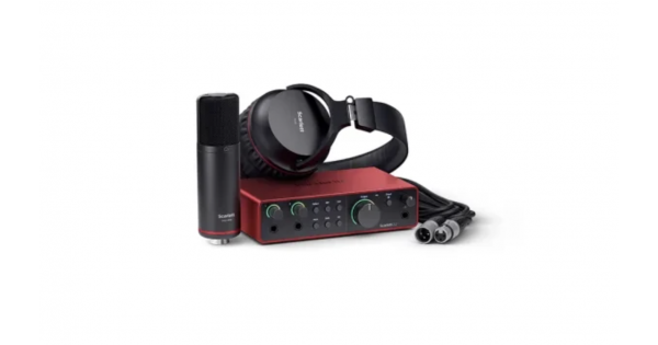 Focusrite Scarlett 4th Gen 第4代 2i2 Studio 錄音介面套裝組