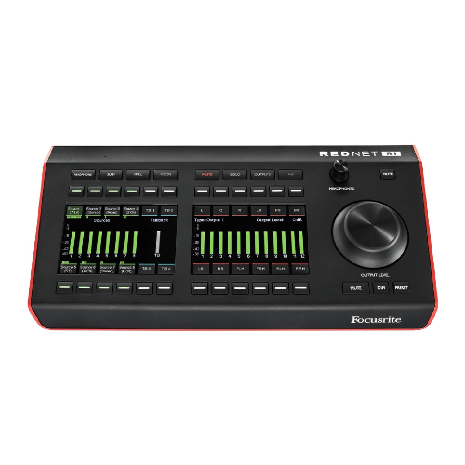 Focusrite RedNet R1 錄音介面控制器