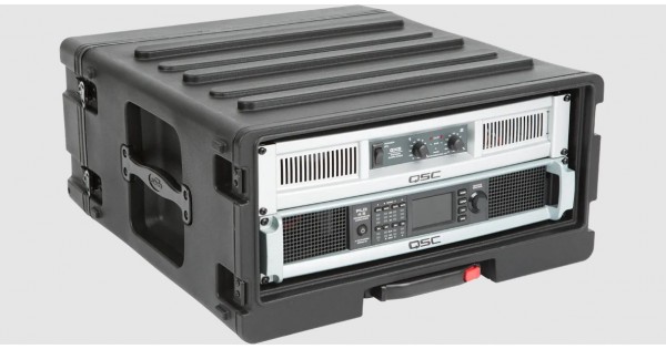 SKB Cases 4U rSeries Rolling Rack 滾輪拉柄 機櫃箱 航空箱
