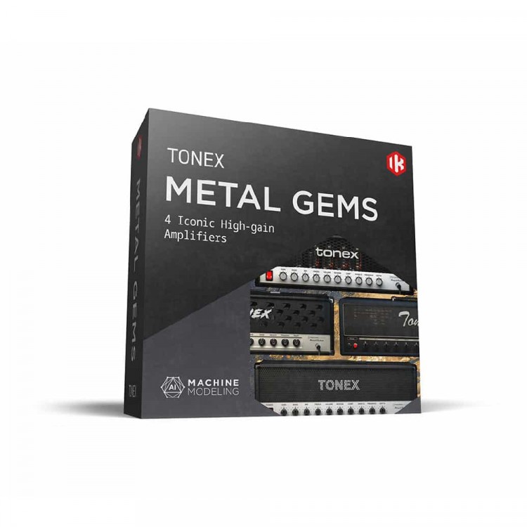 IK Multimedia TONEX SIGNATURE COLLECTION METAL GEMS Plugin 虛擬音色軟體 (序號下載版)