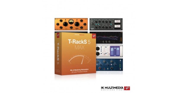 IK Multimedia T-RackS 5 MAX V2 虛擬音色軟體 (升級版本) (序號下載版)