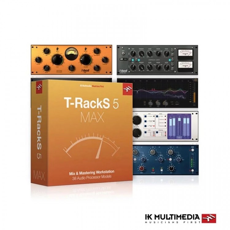 IK Multimedia T-RackS 5 MAX V2 虛擬音色軟體 (序號下載版)
