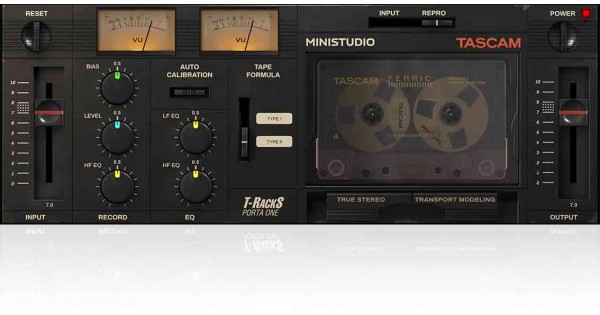 IK Multimedia T-RACKS TASCAM TAPE COLLECTION