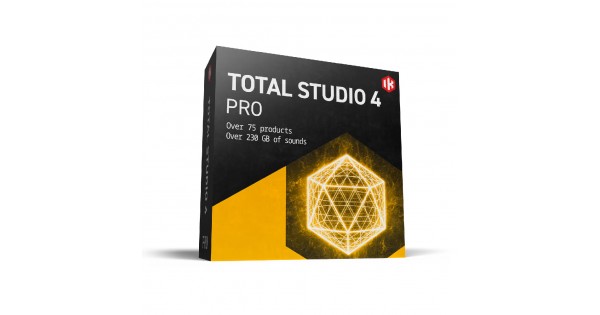 IK Multimedia Total Studio 4 PRO 虛擬音色組合包(從舊版本升級)(序號下載版)