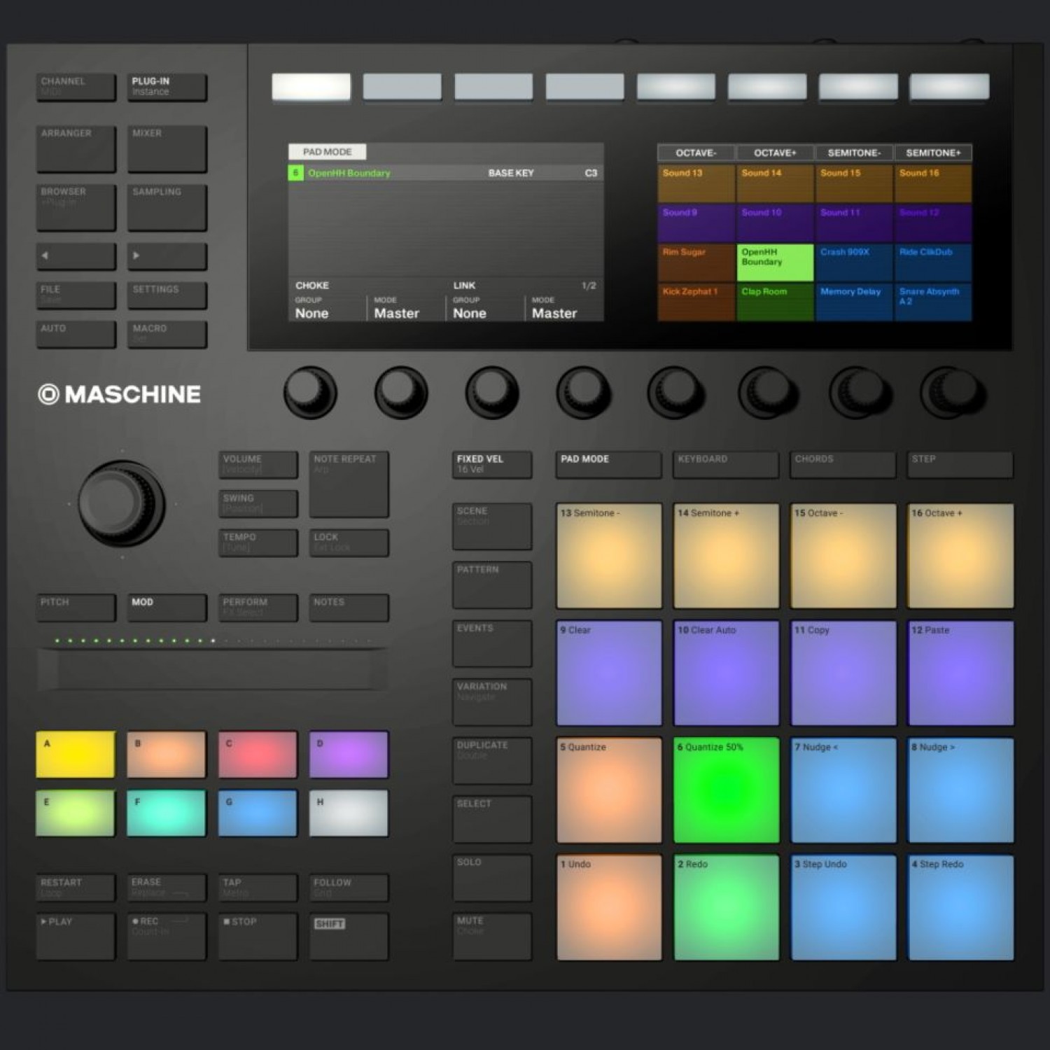 Native Instruments NI MASCHINE MK3 節奏控制器