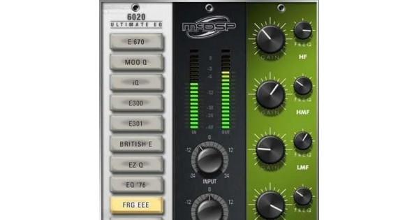 McDSP 6020 Ultimate EQ v7.0 Plug-in HD 版本 (序號下載版)
