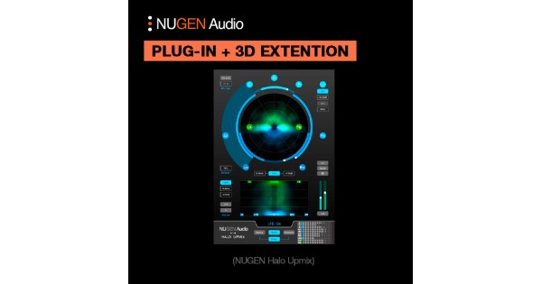 NUGEN Audio Halo Upmix Plugin + 3D extension Plug-in 雙聲道轉多聲道混音工具 (序號下載版)
