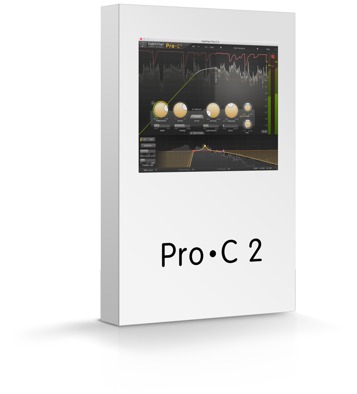FabFilter Pro-C 2 Effect Plugin 壓縮器 軟體效果器 (序號下載版)