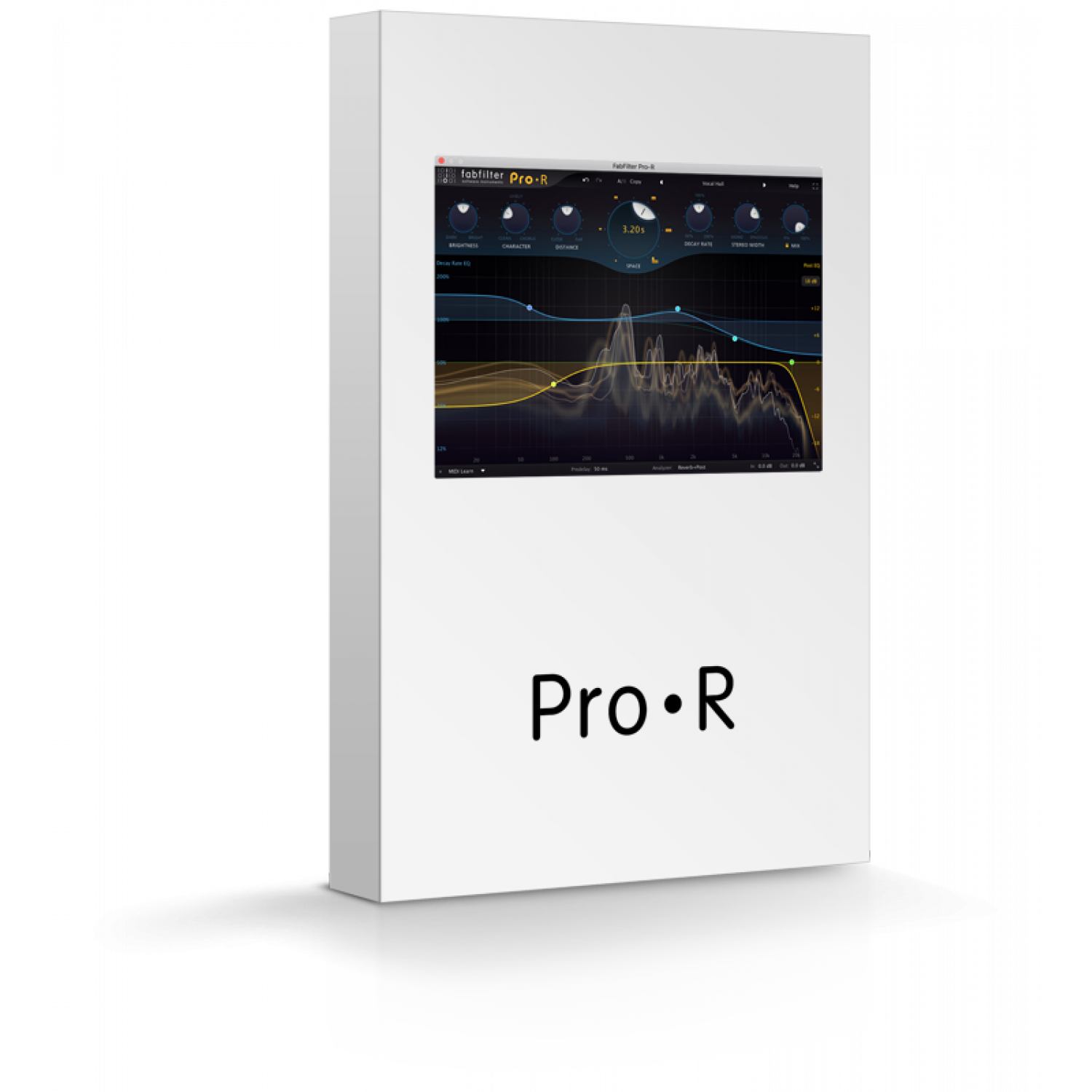 FabFilter Pro-R 2 Reverb Effect Plugin 殘響 軟體效果器 (序號下載版)