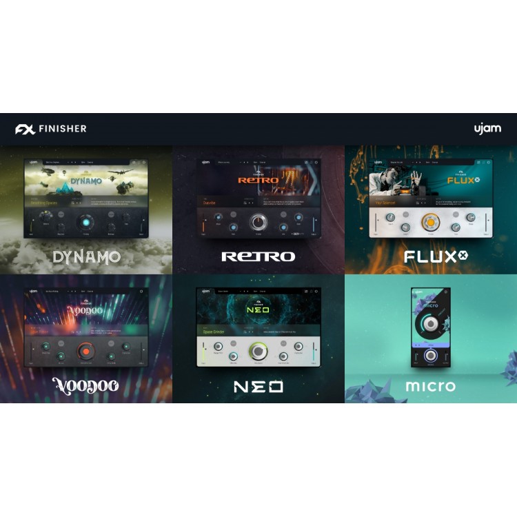 UJAM Finisher Bundle 套組 (序號下載版)