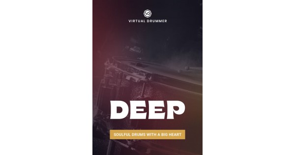 UJAM Virtual Drummer Deep 虛擬鼓手 (序號下載版)