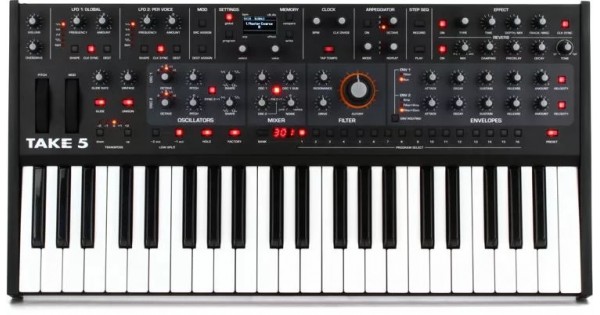 Sequential Take 5 Compact Poly Synth 類比合成器